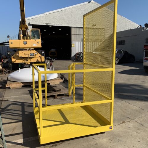 Forklift Safety Cage - Altam Manufacturing | Carbon & Stainless Steel ...